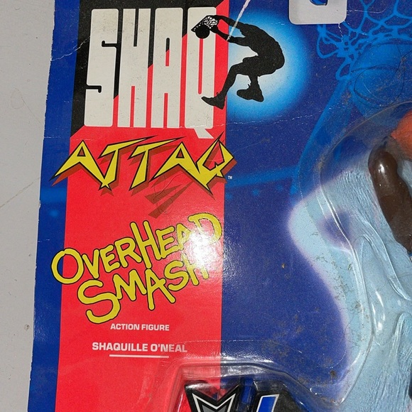 Kenner | Toys | Bnwt Shaq Attack Overhead Smash Action Figure | Poshmark